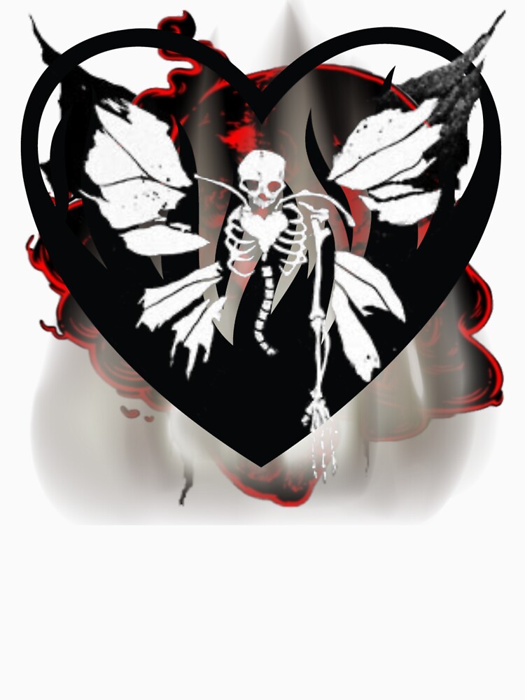 "y2k skull flames print" T-shirt for Sale by alexcrewe | Redbubble | y2k t-shirts - 2000s t ...