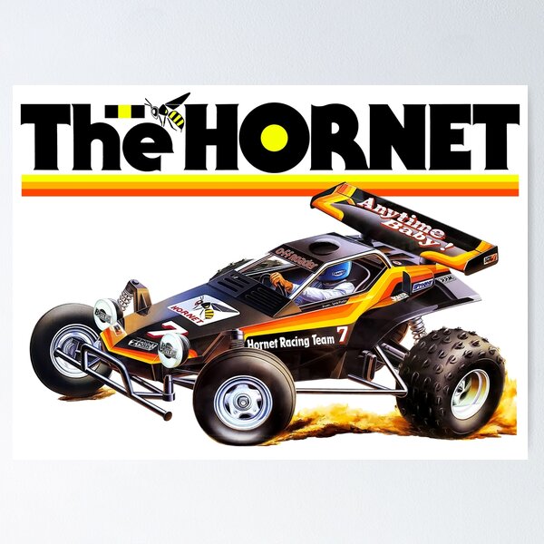 "THE HORNET VINTAGE RC" Poster for Sale by markramm | Redbubble
