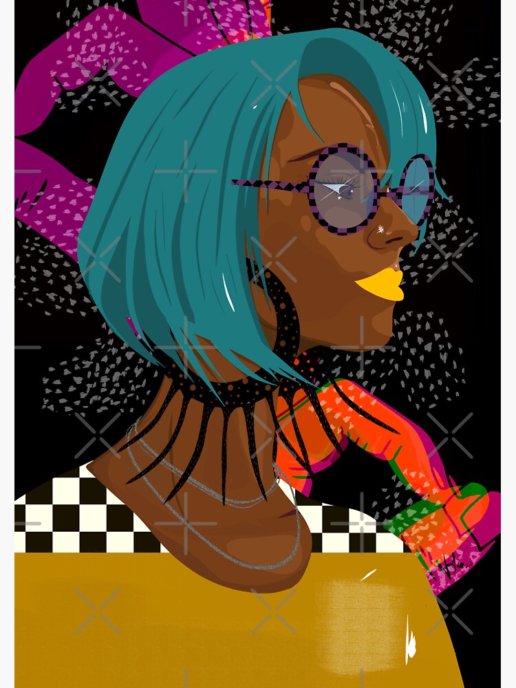 "Shylo" Sticker for Sale by VOKED | Redbubble