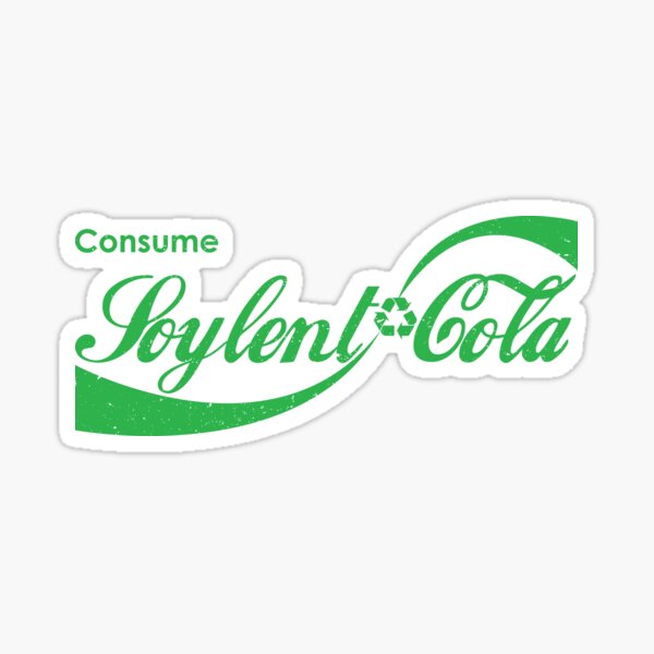 "Soylent Cola" Sticker for Sale by BishopCras | Redbubble