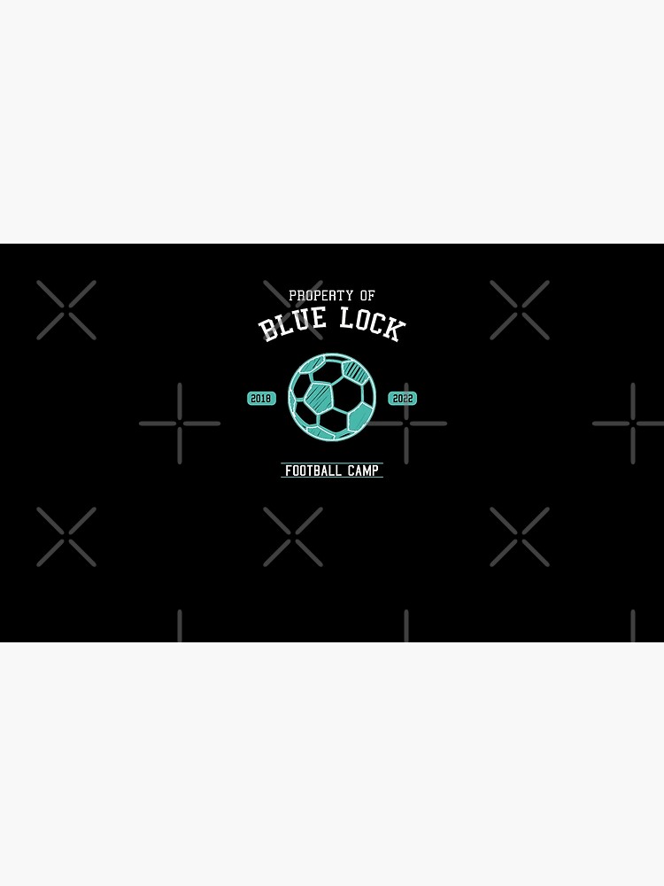 "Blue Lock - Awesome Logo , Blue Lock Football Logo" Pet Bandana for ...
