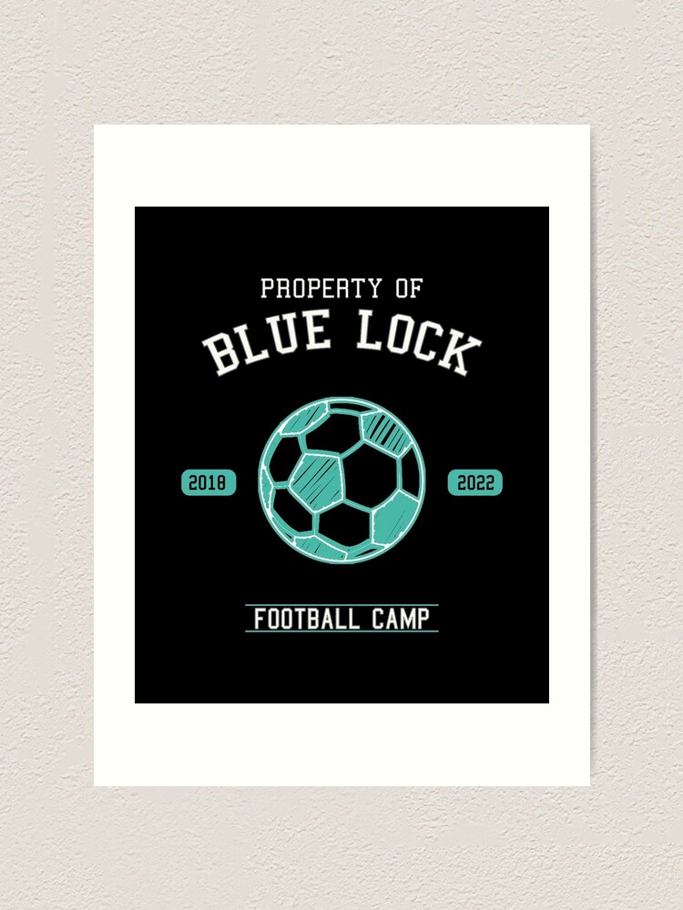 "Blue Lock - Awesome Logo , Blue Lock Football Logo" Art Print for Sale ...