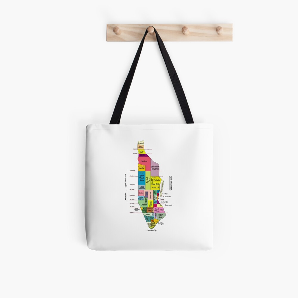 "New York City Manhattan Map" Sticker for Sale by Deasdw1 | Redbubble
