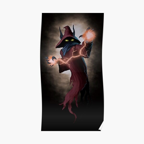 "Orko Black Magic" Poster by RetroArt80 | Redbubble