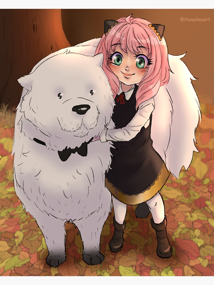 "Anya anime drawing" Sticker for Sale by itsnailasart | Redbubble