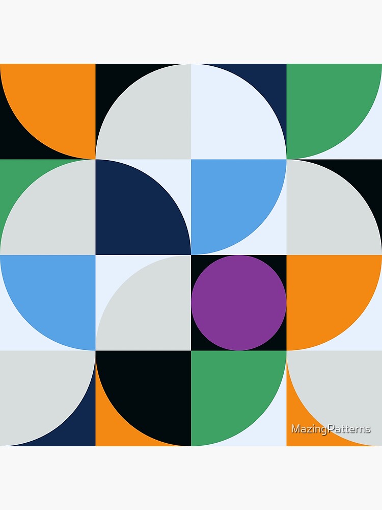 "Pie Shaped Geometry minimalistic artwork" Poster for Sale by ...