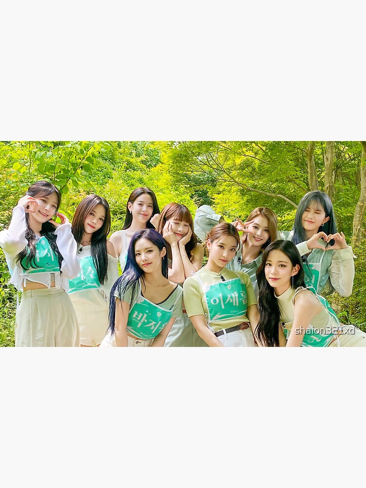 "Fromis_9 Poster" Sticker for Sale by shaion321xd | Redbubble