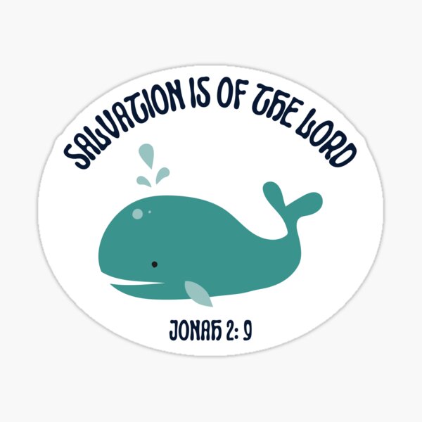 "Salvation is of the Lord" Sticker for Sale by GospelWork | Redbubble