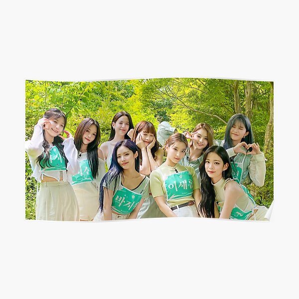 "Fromis_9 Poster" Poster for Sale by shaion321xd | Redbubble