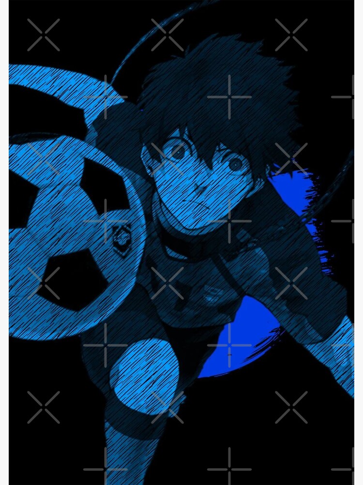 "Blue Lock - Yoichi Isagi Awesome Design , Blue Lock Anime" Sticker for ...