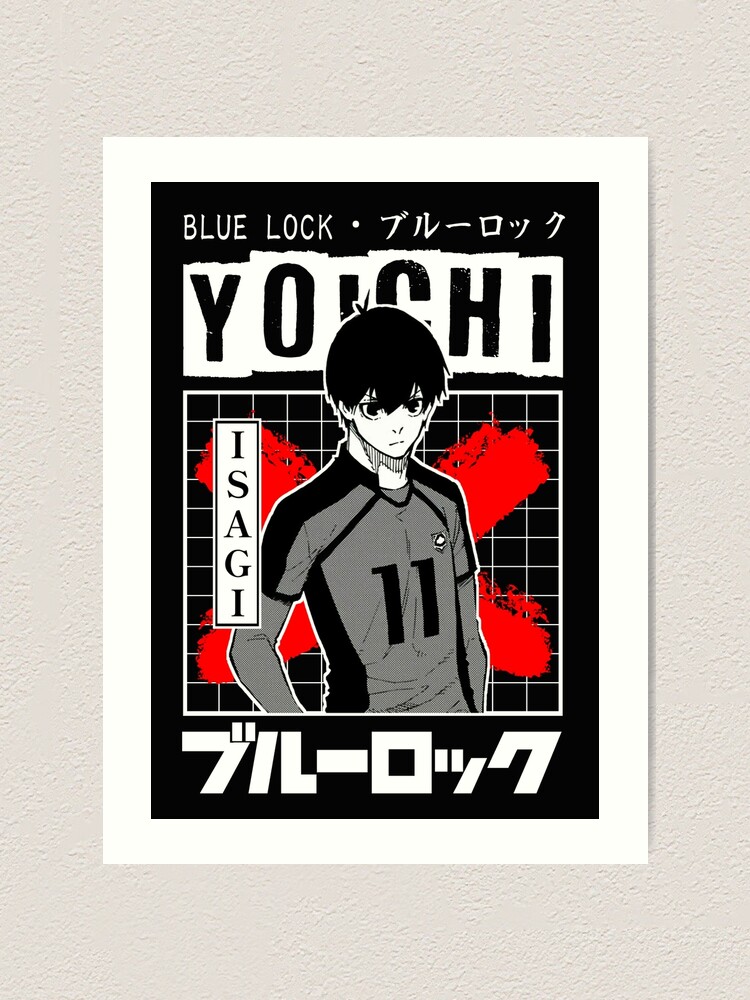 "Blue Lock - Yoichi Isagi manga" Art Print for Sale by Neelam789 ...