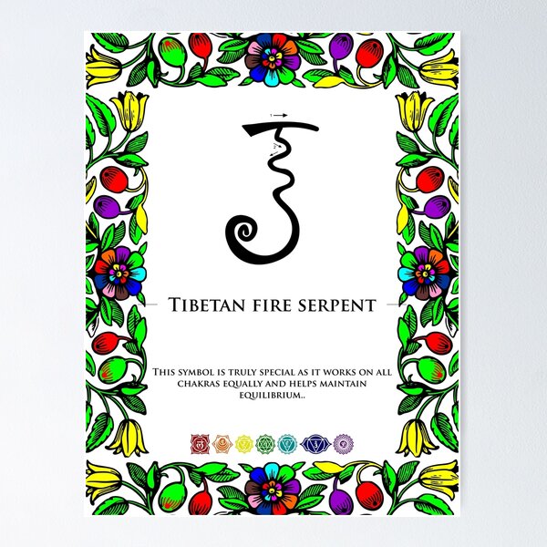 "Tibetan Fire Serpent Symbol - Reiki Symbol Karuna Shamballa Healing ...