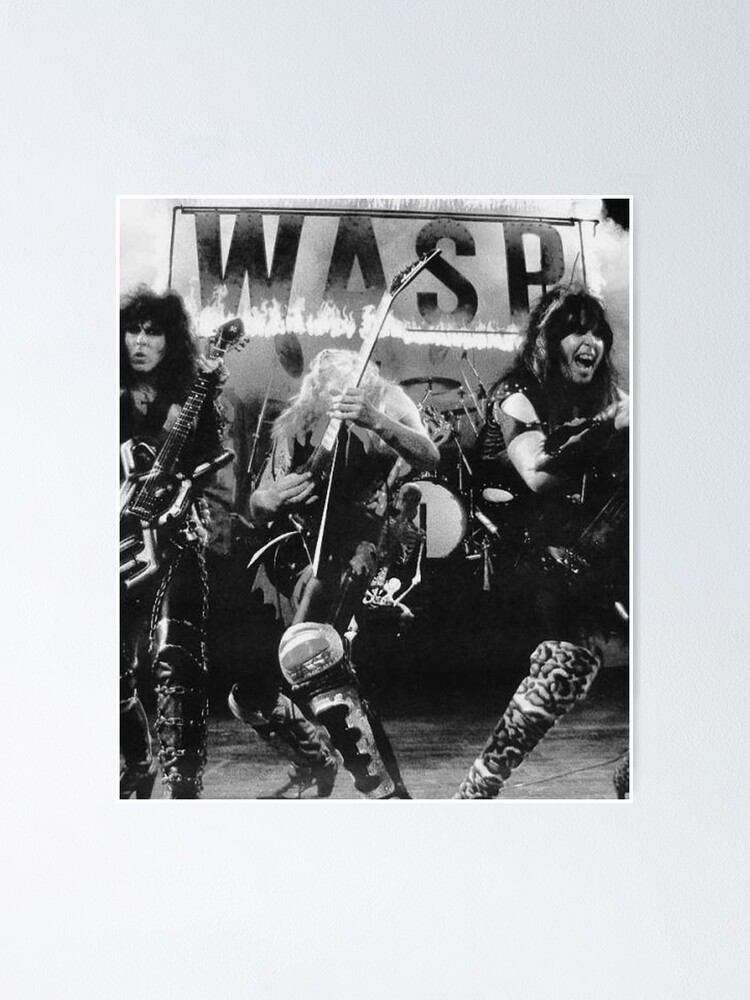 "WASP Band" Poster for Sale by Kokomi22 | Redbubble