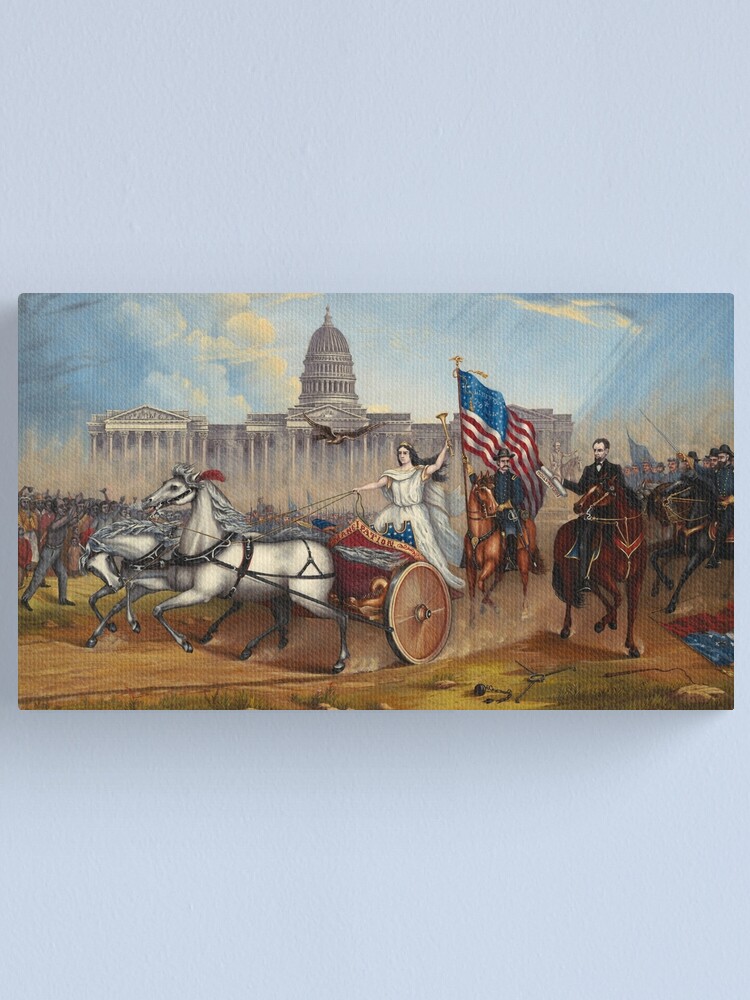 "Emancipation Proclamation | A.A. Lamb | 1864 American Civil War Art ...