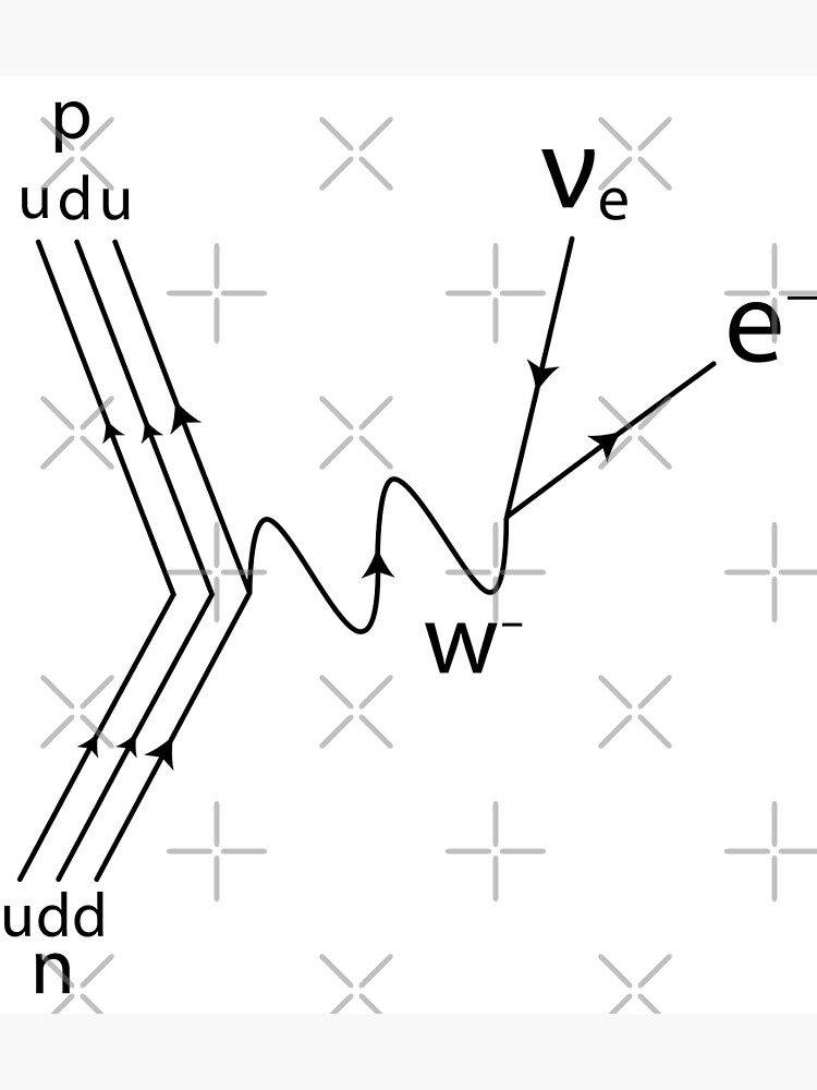 "Feynman Diagram" Poster for Sale by ScienceCorner | Redbubble
