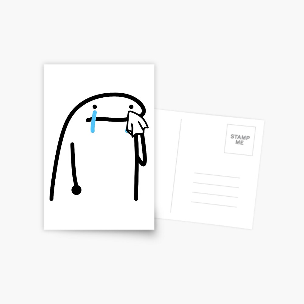 "Sad Flork Meme" Postcard for Sale by florkmeme | Redbubble