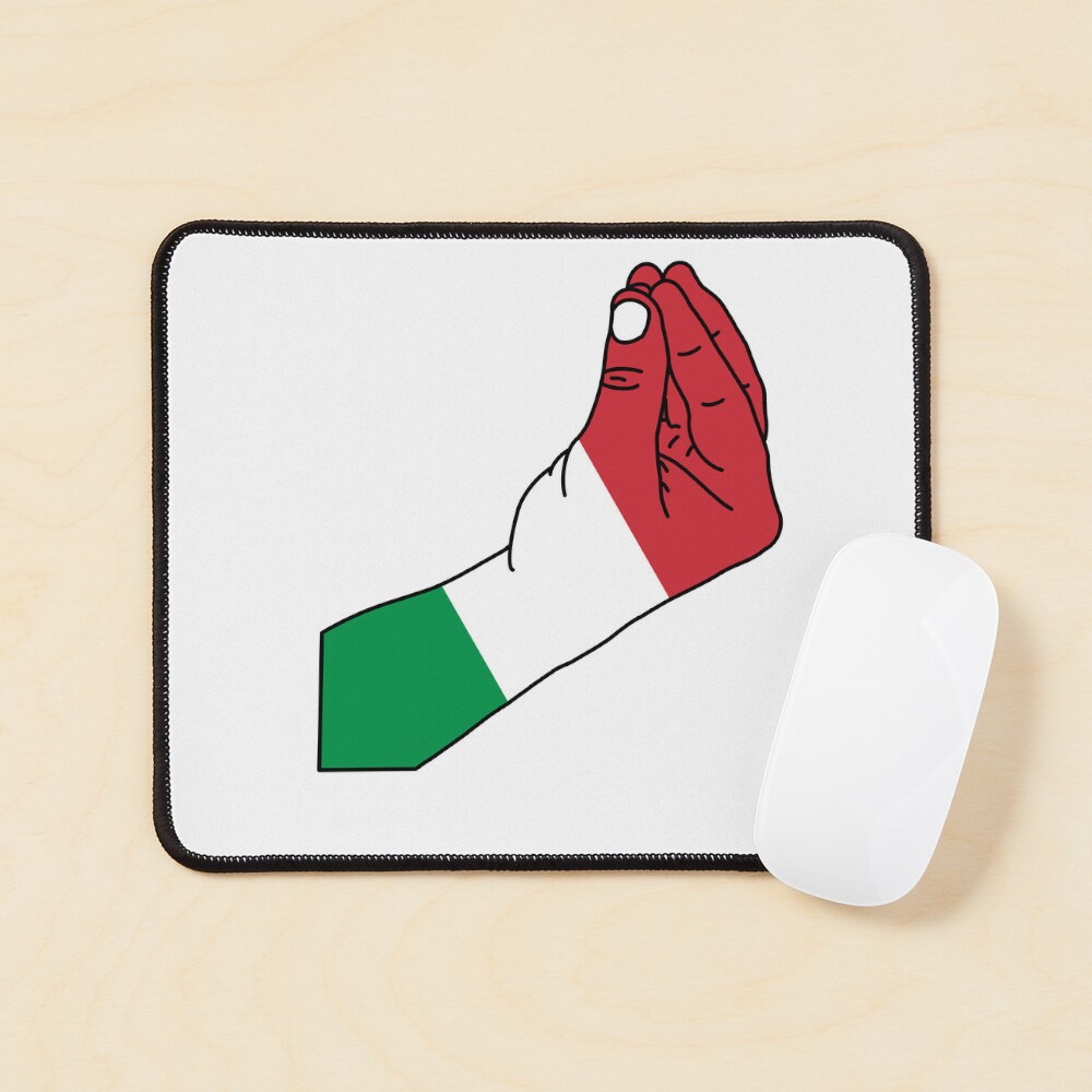 "Italian “Pinched Fingers” Hand" Sticker for Sale by lazylibracrafts ...