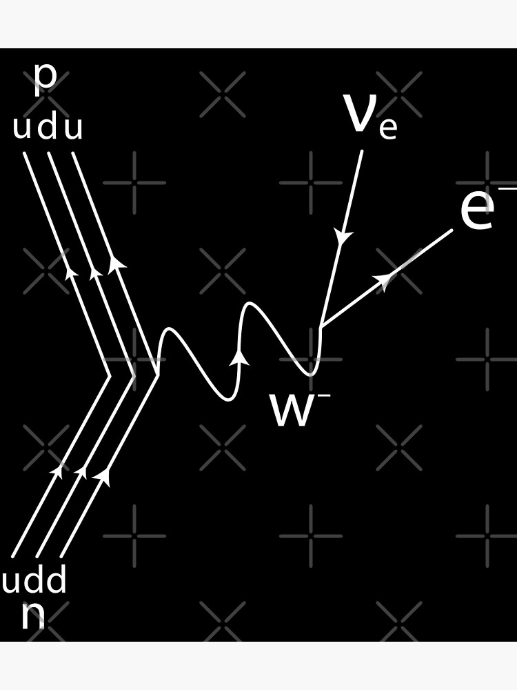 "Feynman Diagram" Poster for Sale by ScienceCorner | Redbubble
