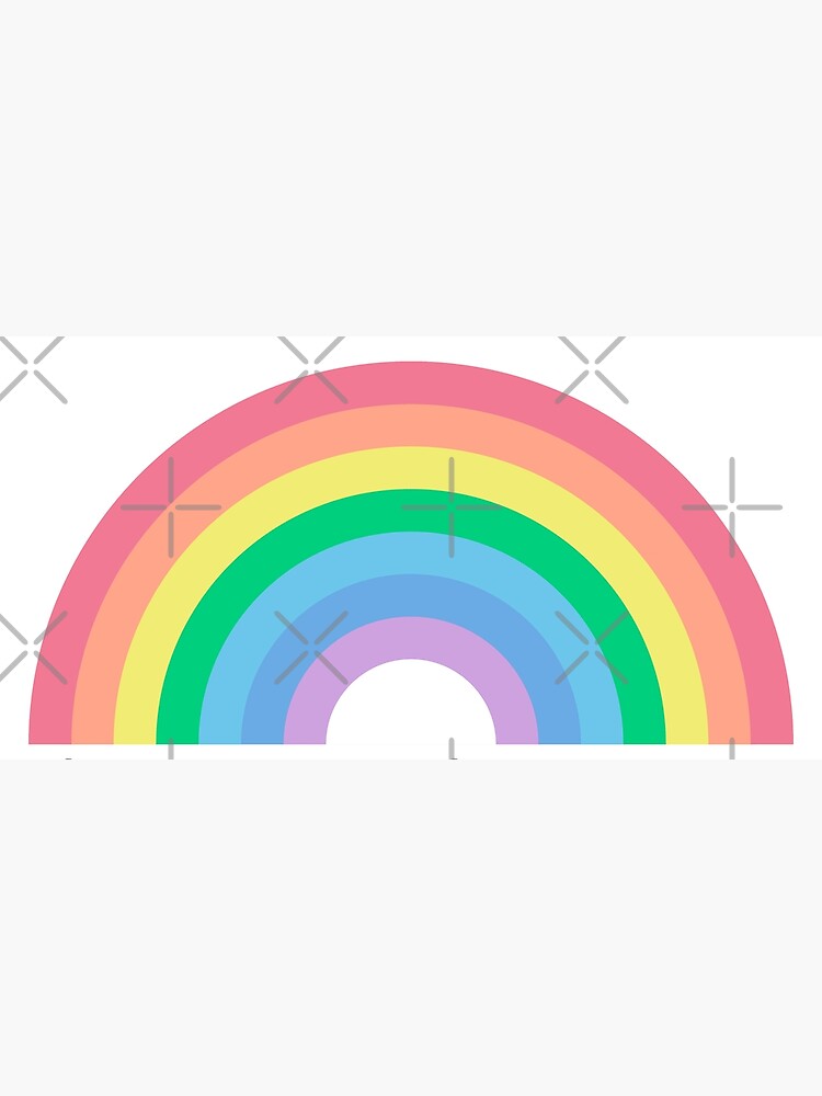 "Pastel Rainbow" Poster by Designs111 | Redbubble