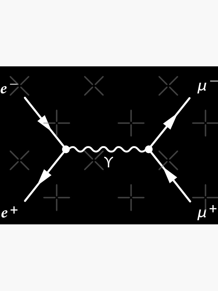 "Feynman Diagram" Poster for Sale by ScienceCorner | Redbubble