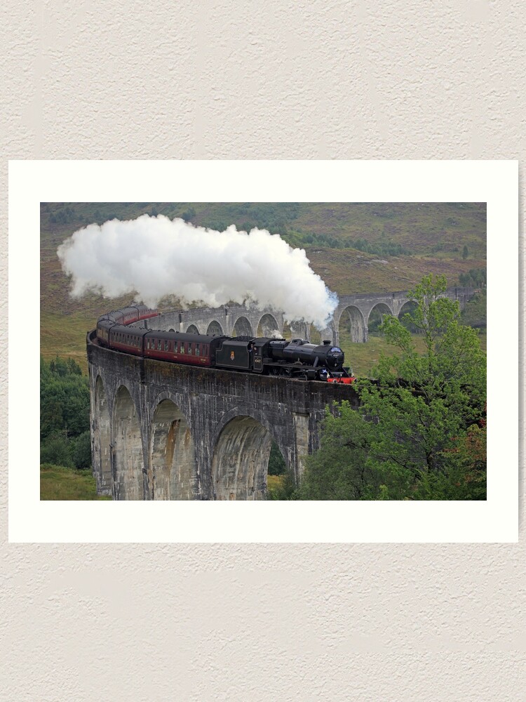 "The Jacobite Steam Train" Art Print by bogha-frois | Redbubble