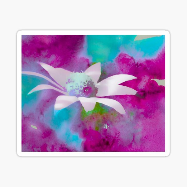 "Flannel Flower - showstopper " Sticker for Sale by nrichardson | Redbubble