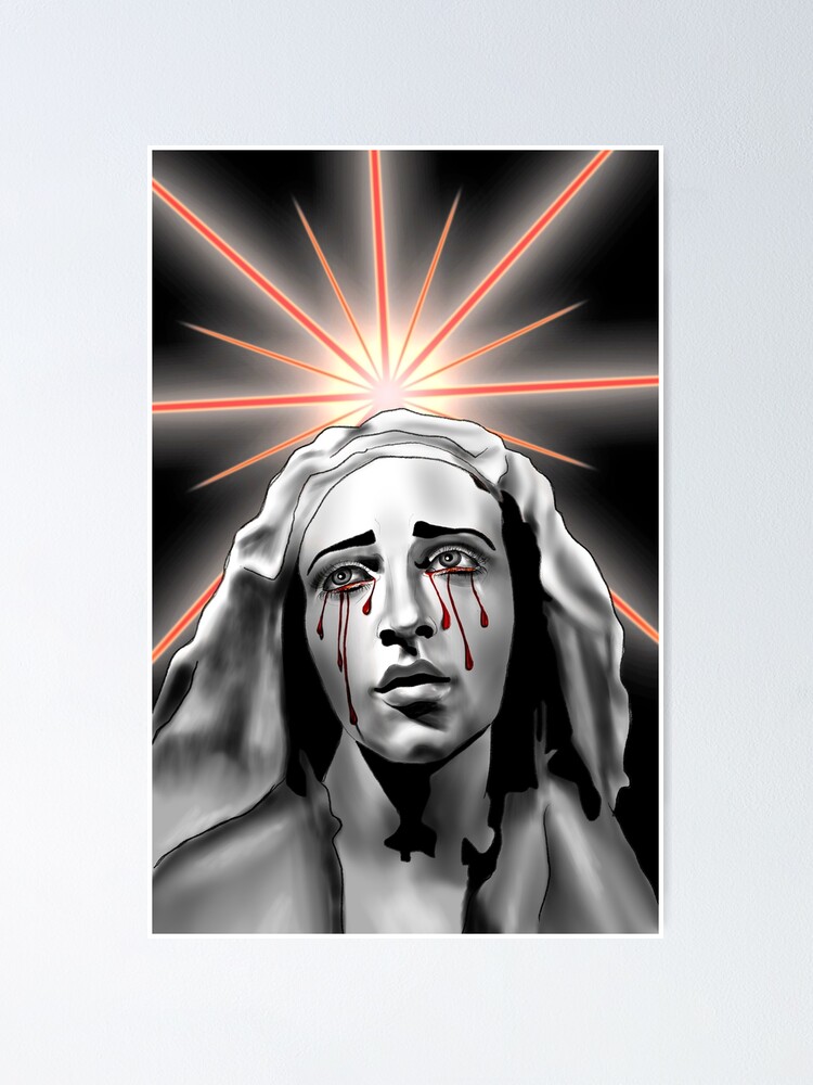 "Weeping Mary" Poster for Sale by DC-VDA | Redbubble