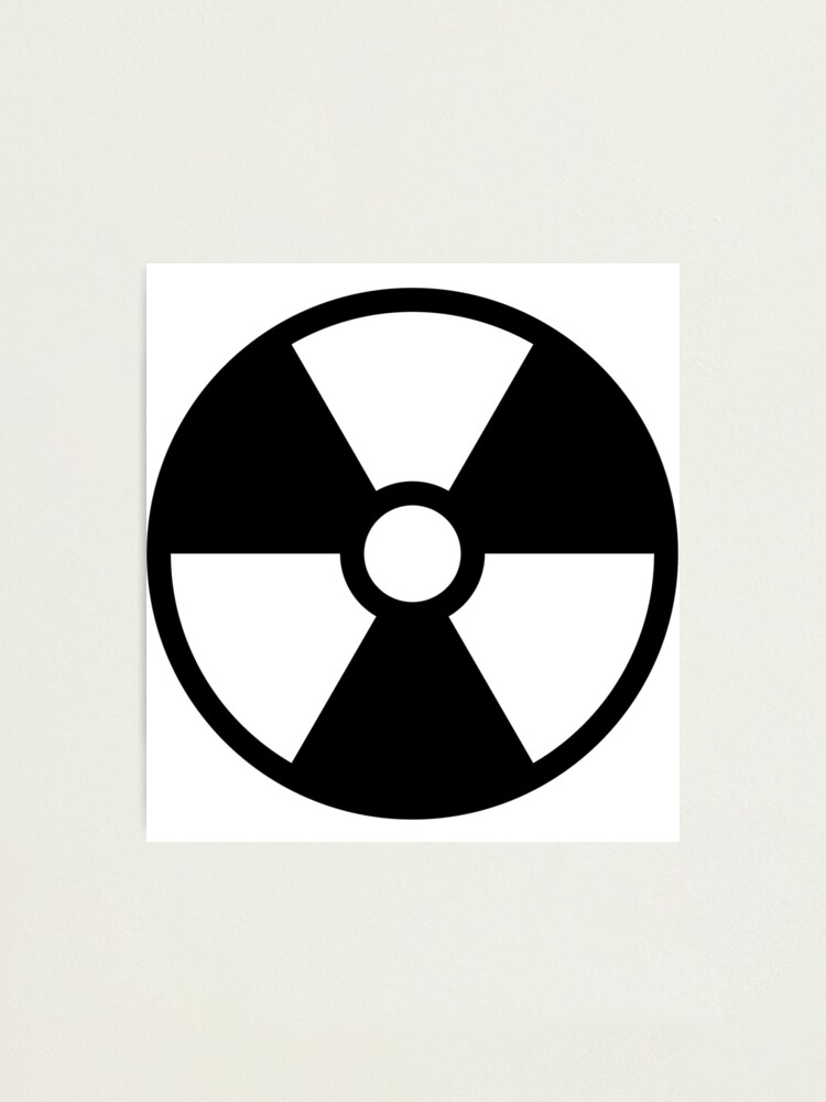 "Radio Radioactive symbol nuclear radiation warning biological danger ...