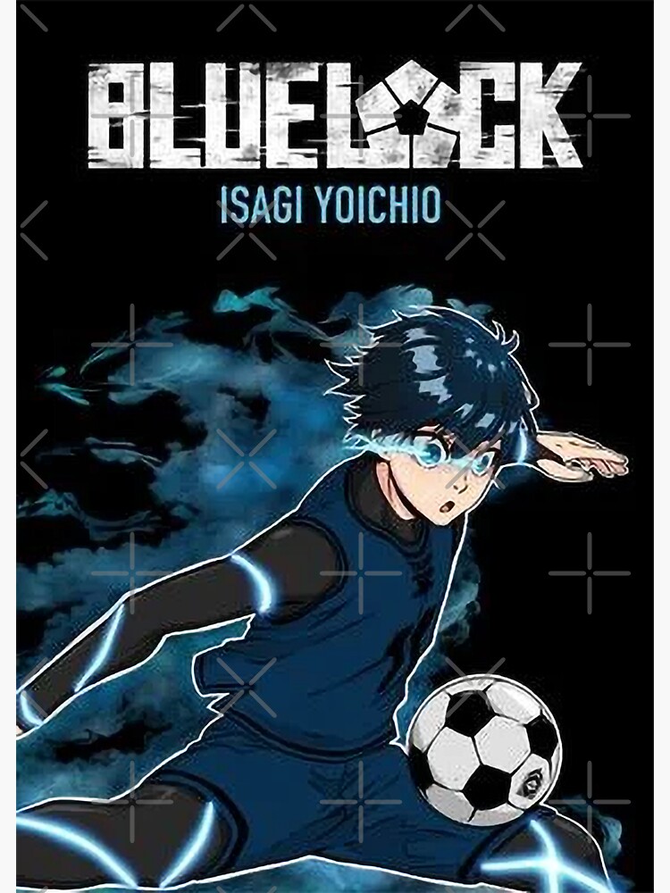 "Blue Lock Yoichi Isagi Awesome Design , Blue Lock Anime" Sticker for ...