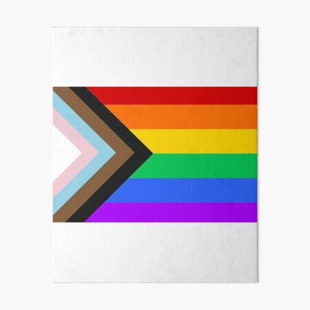 "Progress Pride Flag Magnet or Sticker - Die Cut Waterproof Vinyl ...