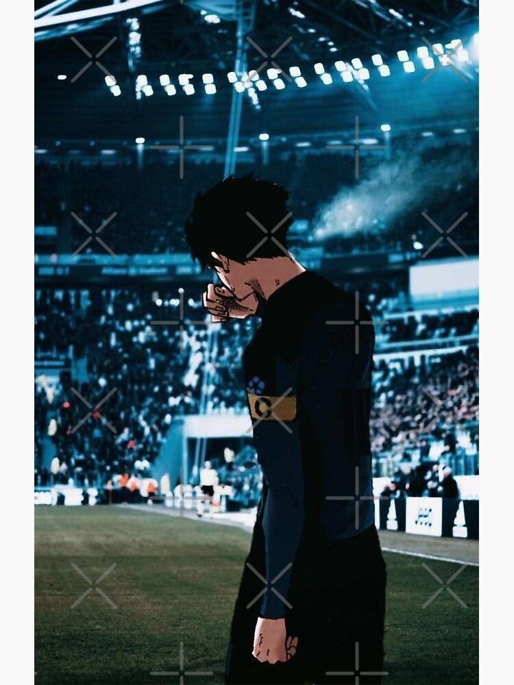 "Blue Lock - Yoichi Isagi Awesome Design, Football Anime" Sticker for ...