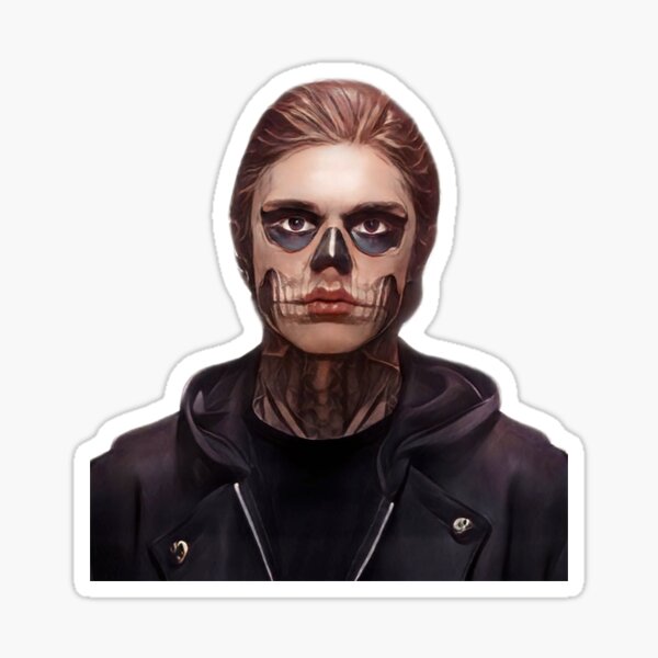 "Tate Langdon AHS" Sticker for Sale by ubetterwerq | Redbubble