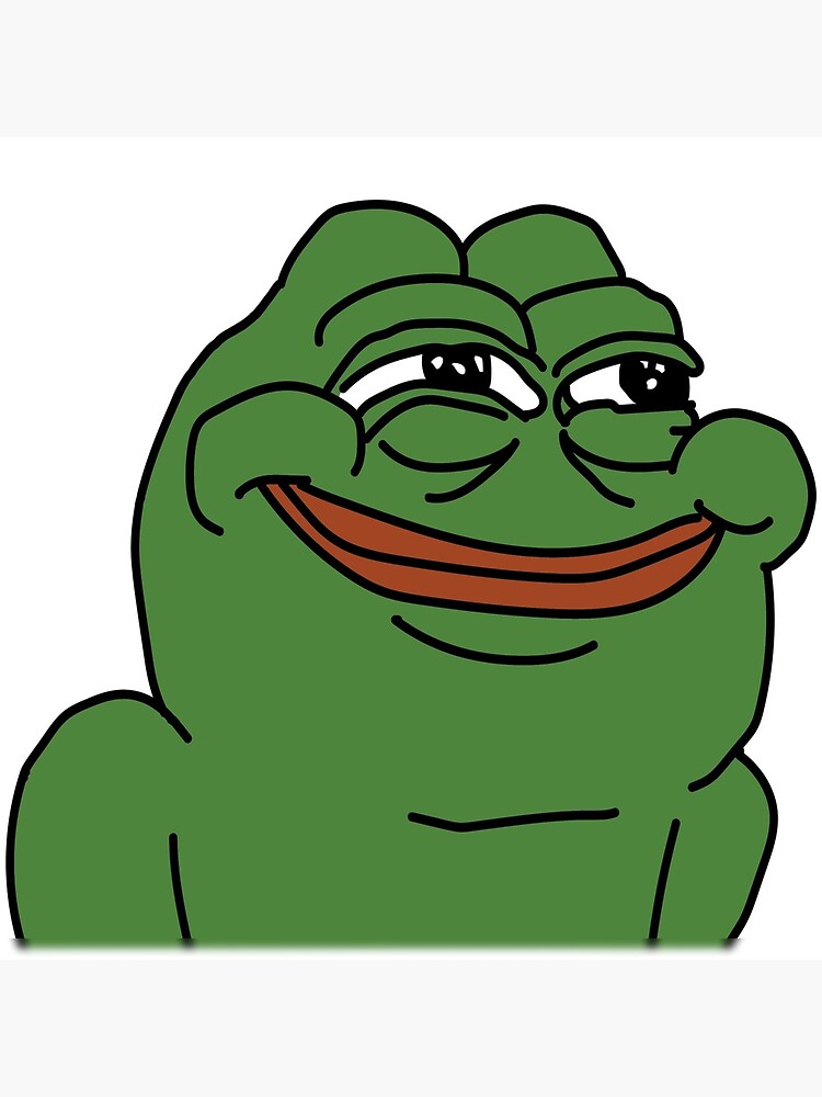 "Happy Pepe" Art Print by ScringyBungus | Redbubble