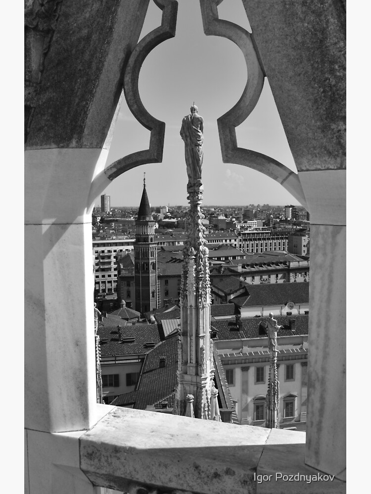 "Embrasure Window. Duomo Roof, Milano." Sticker for Sale by ...