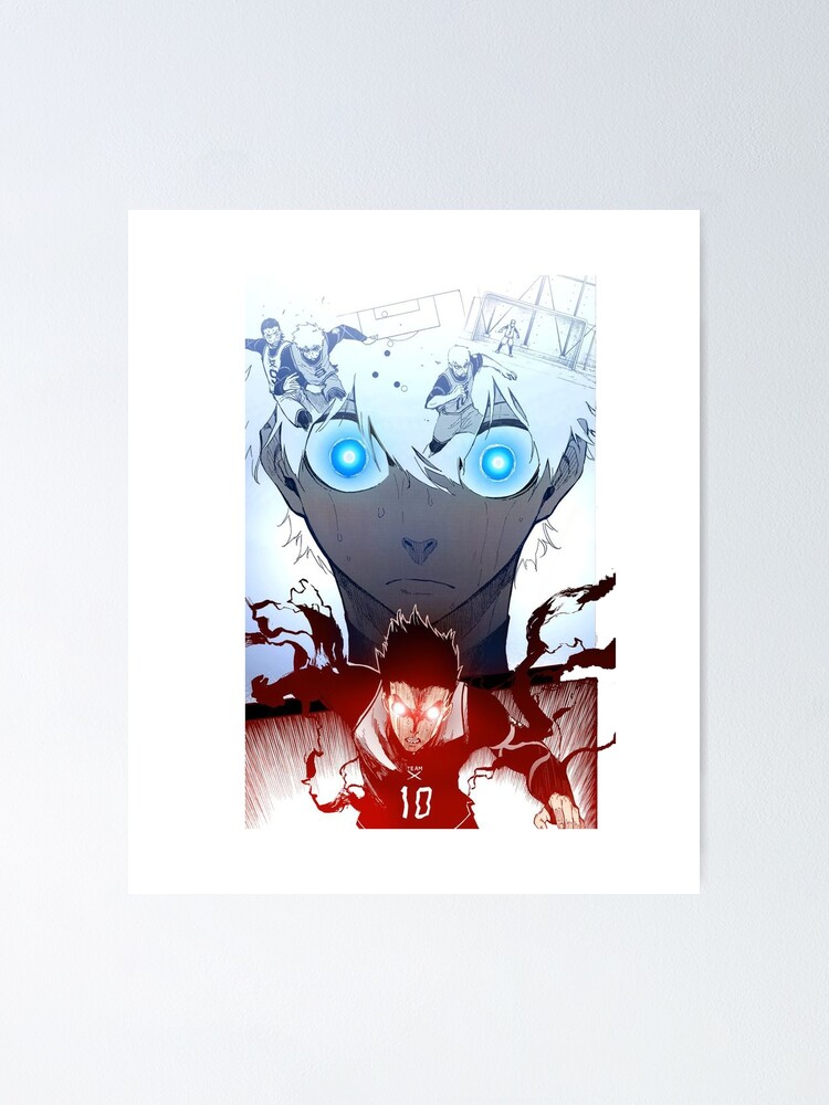 "Blue Lock Cool Design, Blue Lock Anime" Poster for Sale by ahmedSans ...