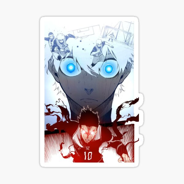 "Blue Lock Cool Design, Blue Lock Anime" Sticker for Sale by ahmedSans ...