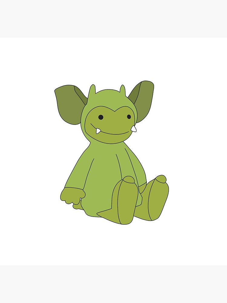 "Jellycat Grizzo Gremlin Sticker" Sticker for Sale by arg1n18 | Redbubble