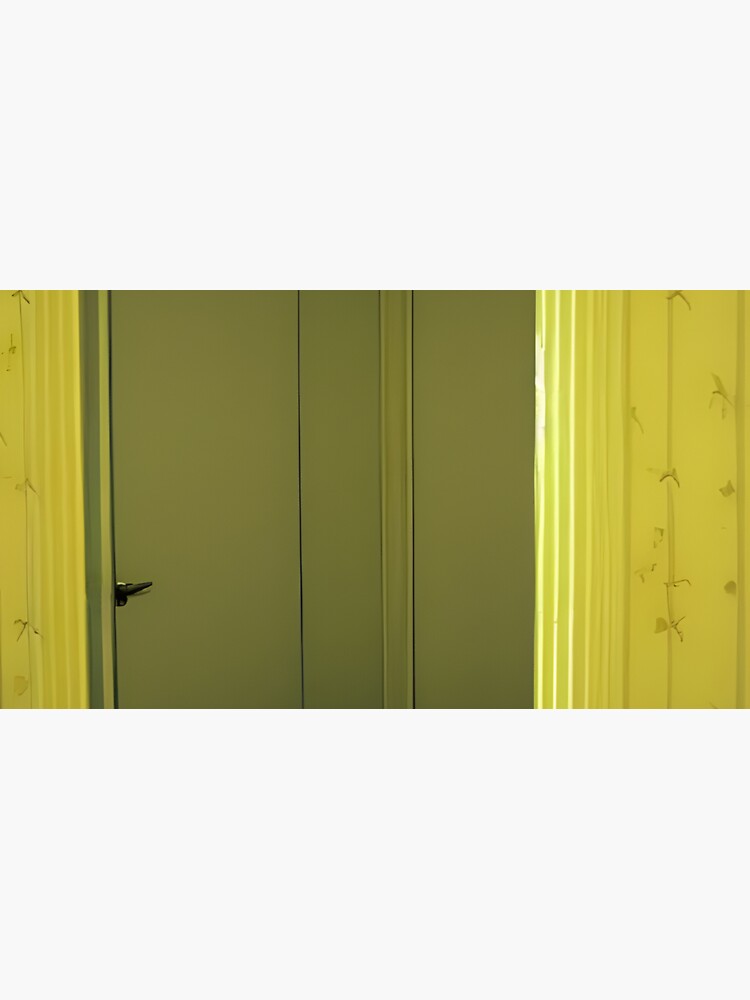 "The Backrooms - Liminal Space - Doors and Yellow Wallpaper" Bucket Hat ...