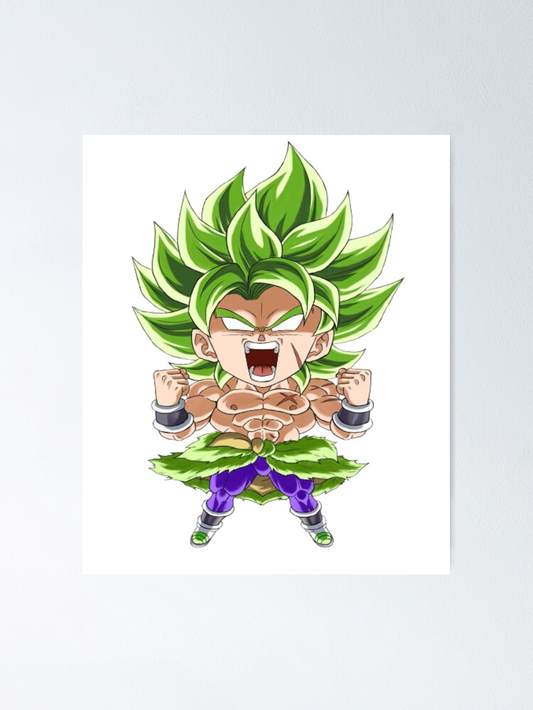 " Chibi anime DB-SUPER BROLY" Poster for Sale by LinaMercata0428 ...