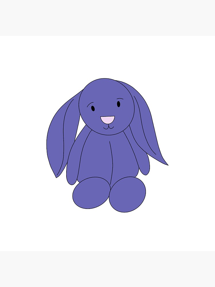 "Bluebell Jellycat Bunny Sticker" Sticker for Sale by arg1n18 | Redbubble