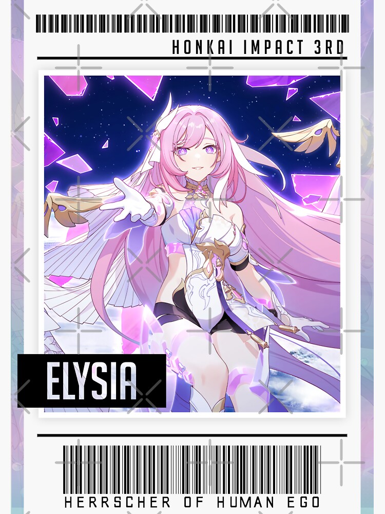 "Elysia" Sticker for Sale by 95amy | Redbubble