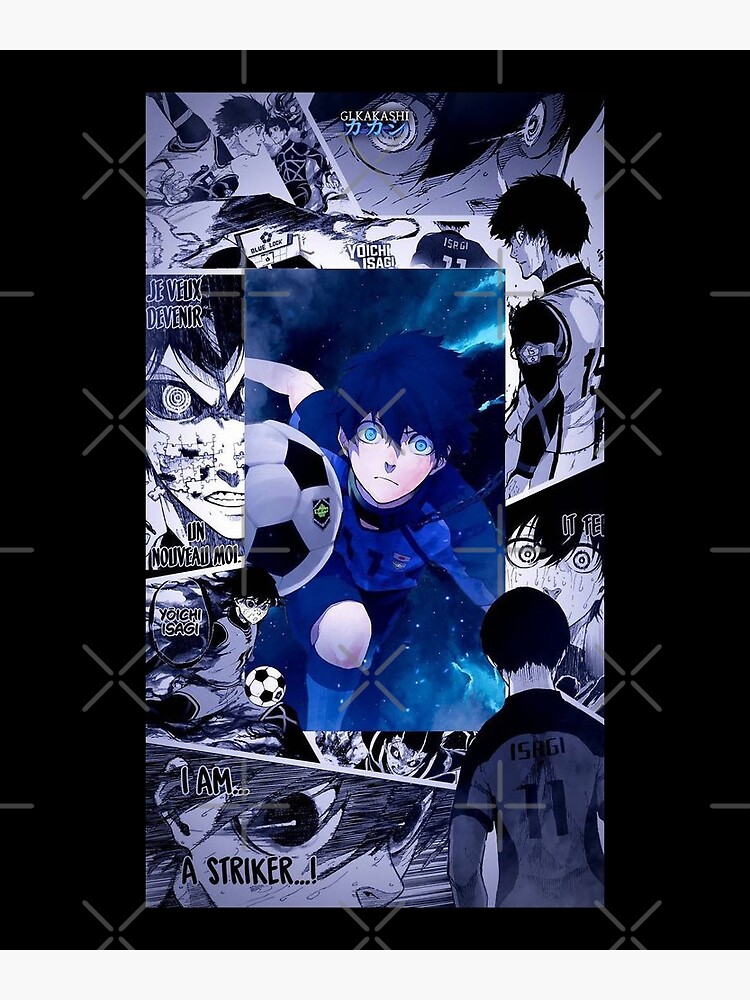 Lámina fotográfica «Blue Lock Yoichi Isagi Awesome Design , Blue Lock ...