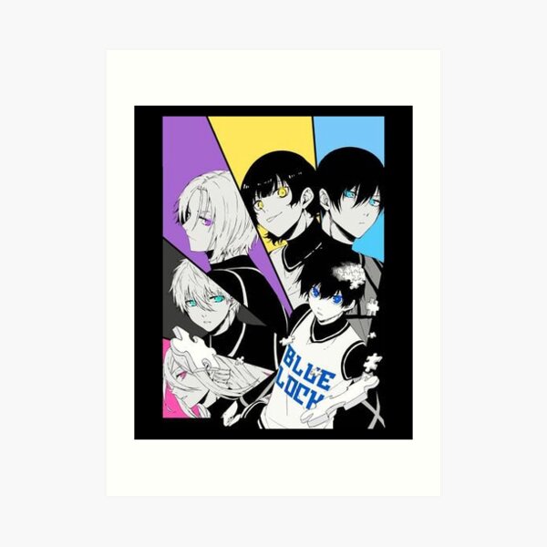 "Blue Lock Awesome Design , Blue Lock Anime" Art Print for Sale by ...