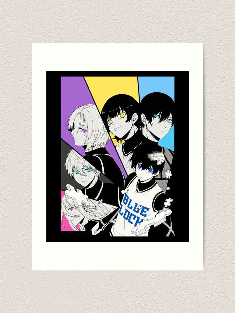 "Blue Lock Awesome Design , Blue Lock Anime" Art Print for Sale by ...