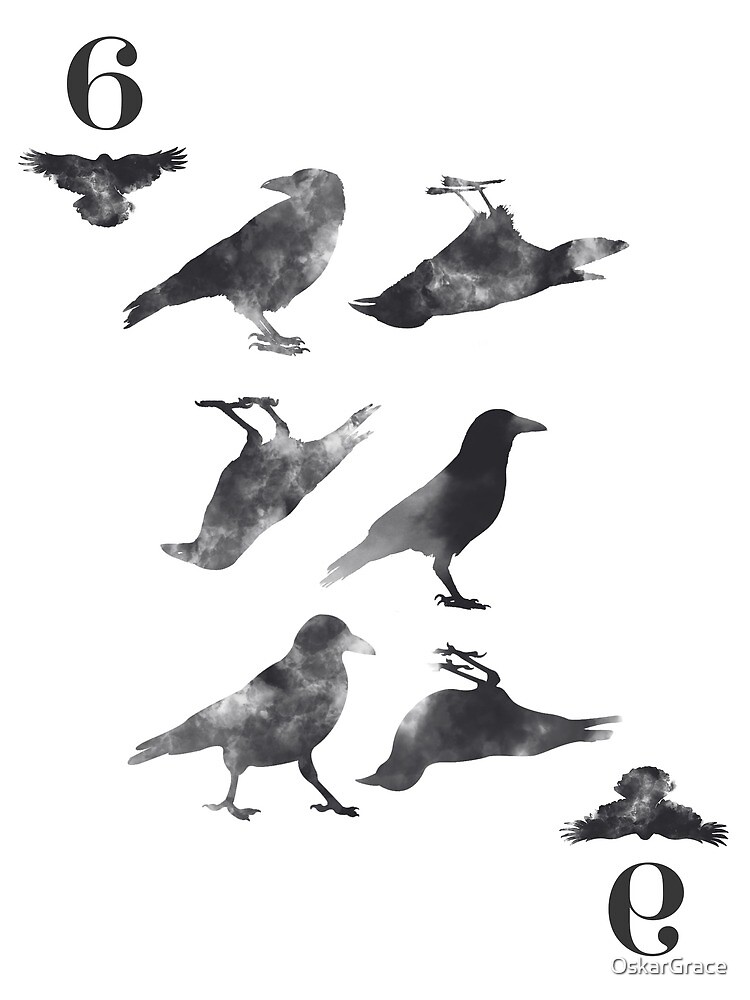 "Six of Crows Card" by OskarGrace | Redbubble