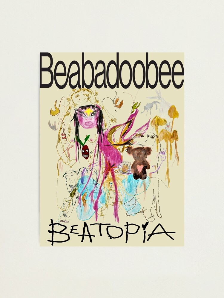 Lámina fotográfica «Beabadoobee - Diseño gráfico de la carátula del ...