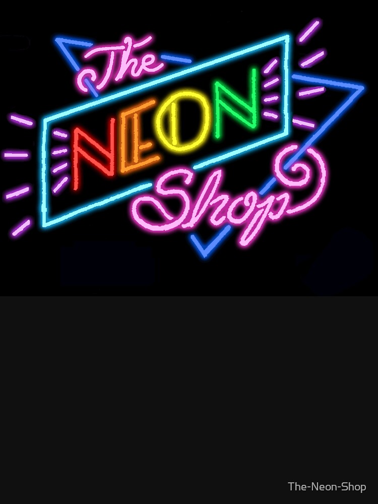 "The Neon Shop Logo" T-shirt for Sale by The-Neon-Shop | Redbubble ...