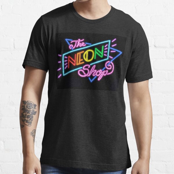 "The Neon Shop Logo" T-shirt for Sale by The-Neon-Shop | Redbubble ...