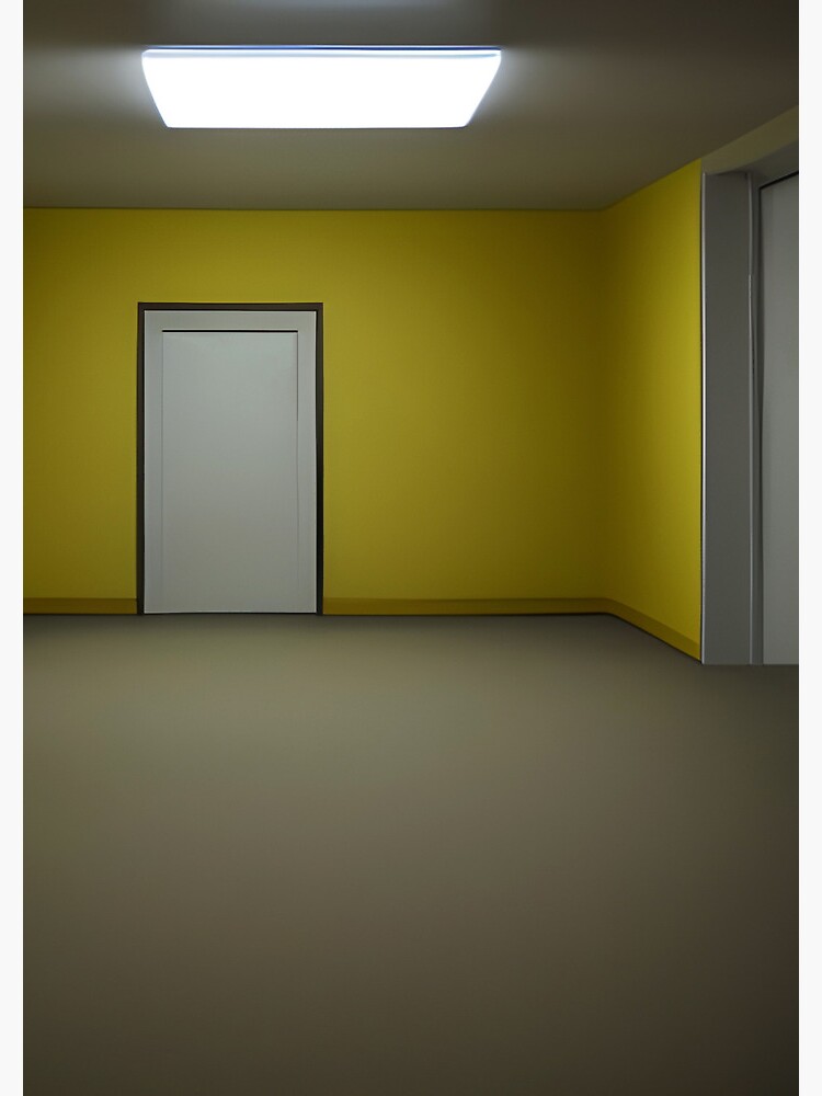"The Backrooms - Liminal Space - Doors and Yellow Wallpaper" Spiral ...