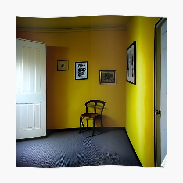 "The Backrooms - Liminal Space - Doors and Yellow Wallpaper" Poster for ...